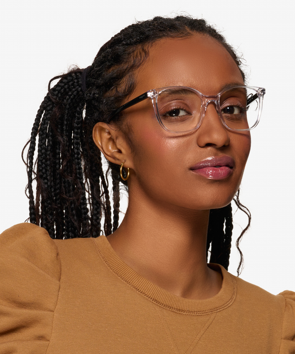 Vogue Eyewear VO5356 - Square Transparent Frame Glasses For Women ...