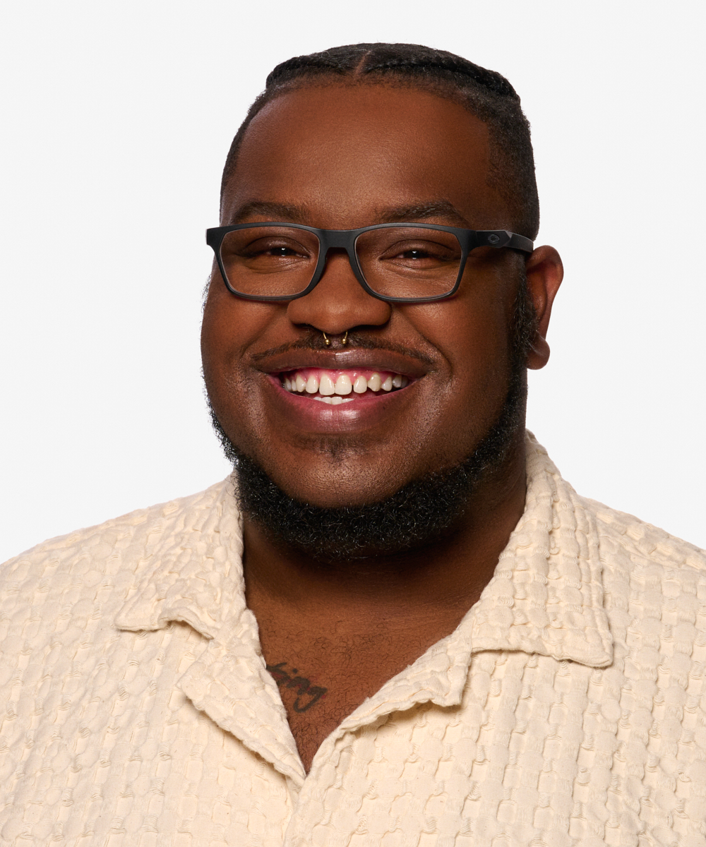 Oakley Hex Jector - Rectangle Satin Black Frame Glasses For Men ...