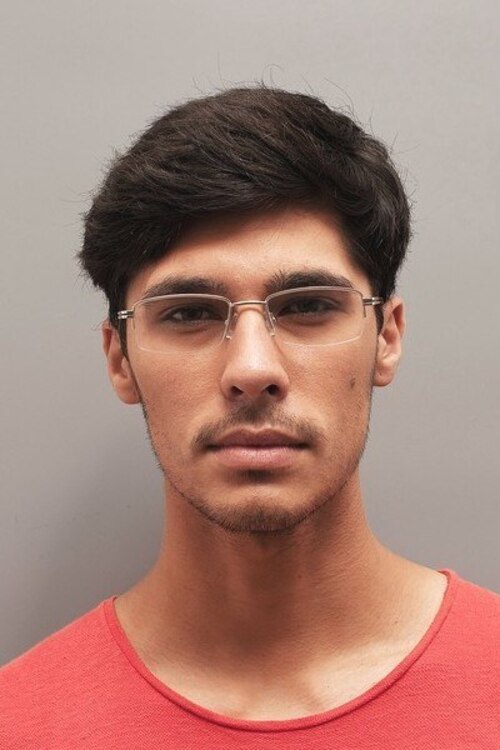 Brian Rectangle Golden Glasses for Men | Eyebuydirect