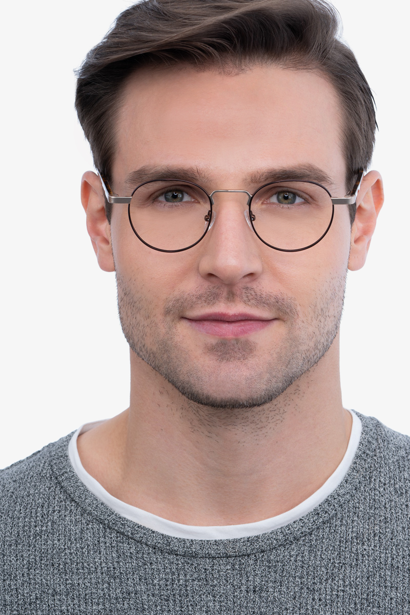 Orbit - Smart Round Brown Eyeglasses | Eyebuydirect Canada