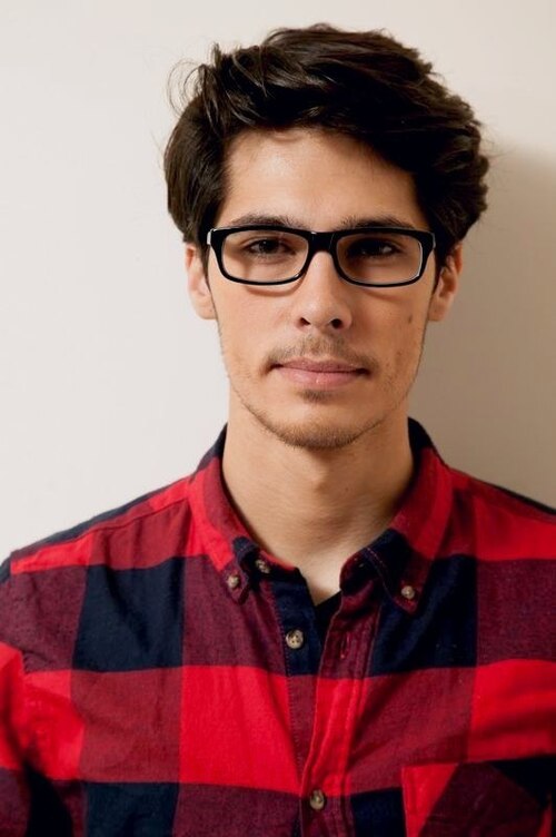 Adan Rectangle Black Glasses for Men | Eyebuydirect Canada