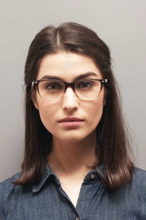 Alina Rectangle Brown Glasses for Women | Eyebuydirect Canada