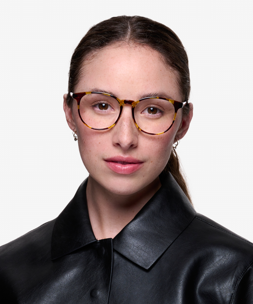 Chilling Round Tortoise Full Rim Eyeglasses | Eyebuydirect