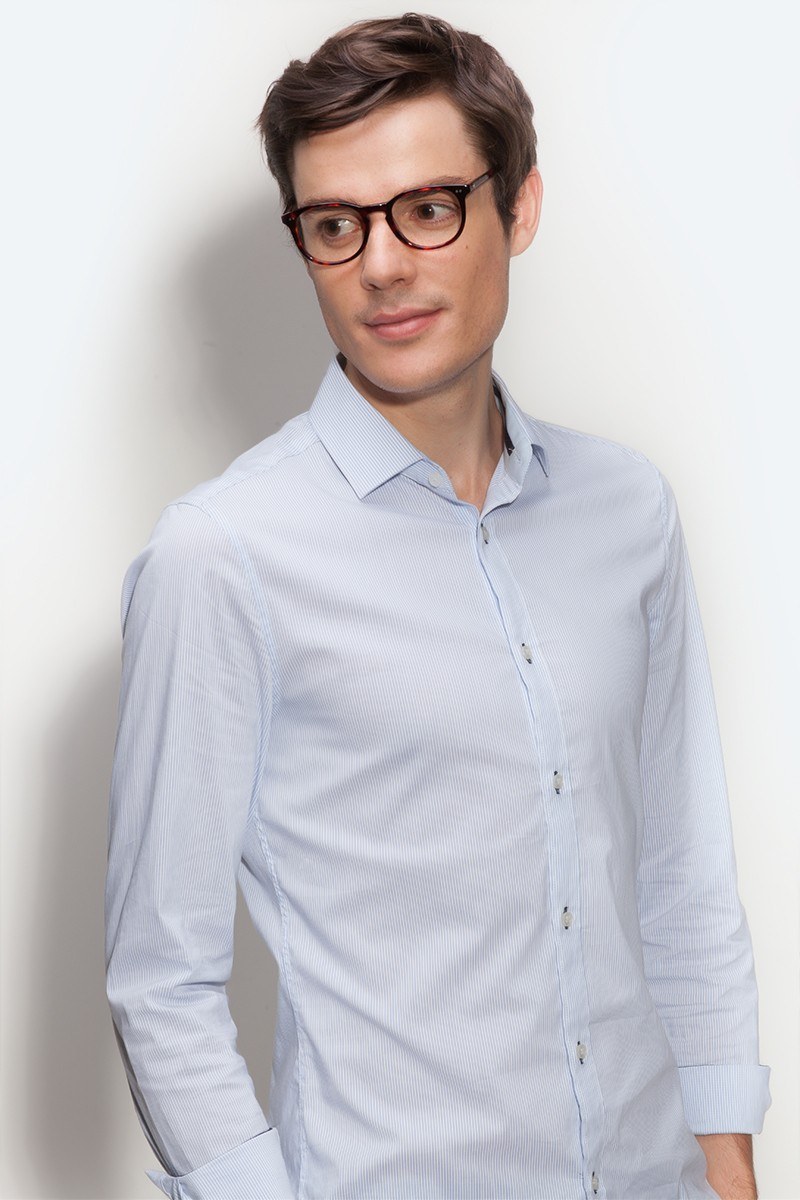 Aura Round Warm Tortoise Full Rim Eyeglasses Eyebuydirect Canada