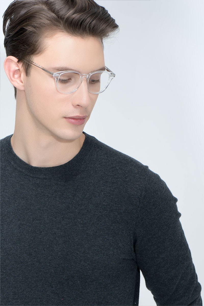 Lucid Square Translucent Full Rim Eyeglasses | Eyebuydirect Canada