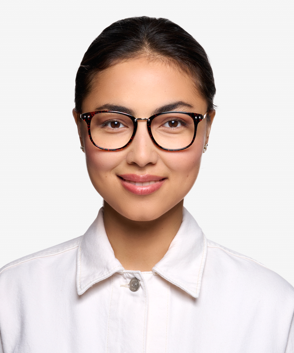 Cosmo Square Tortoise Full Rim Eyeglasses | Eyebuydirect Canada