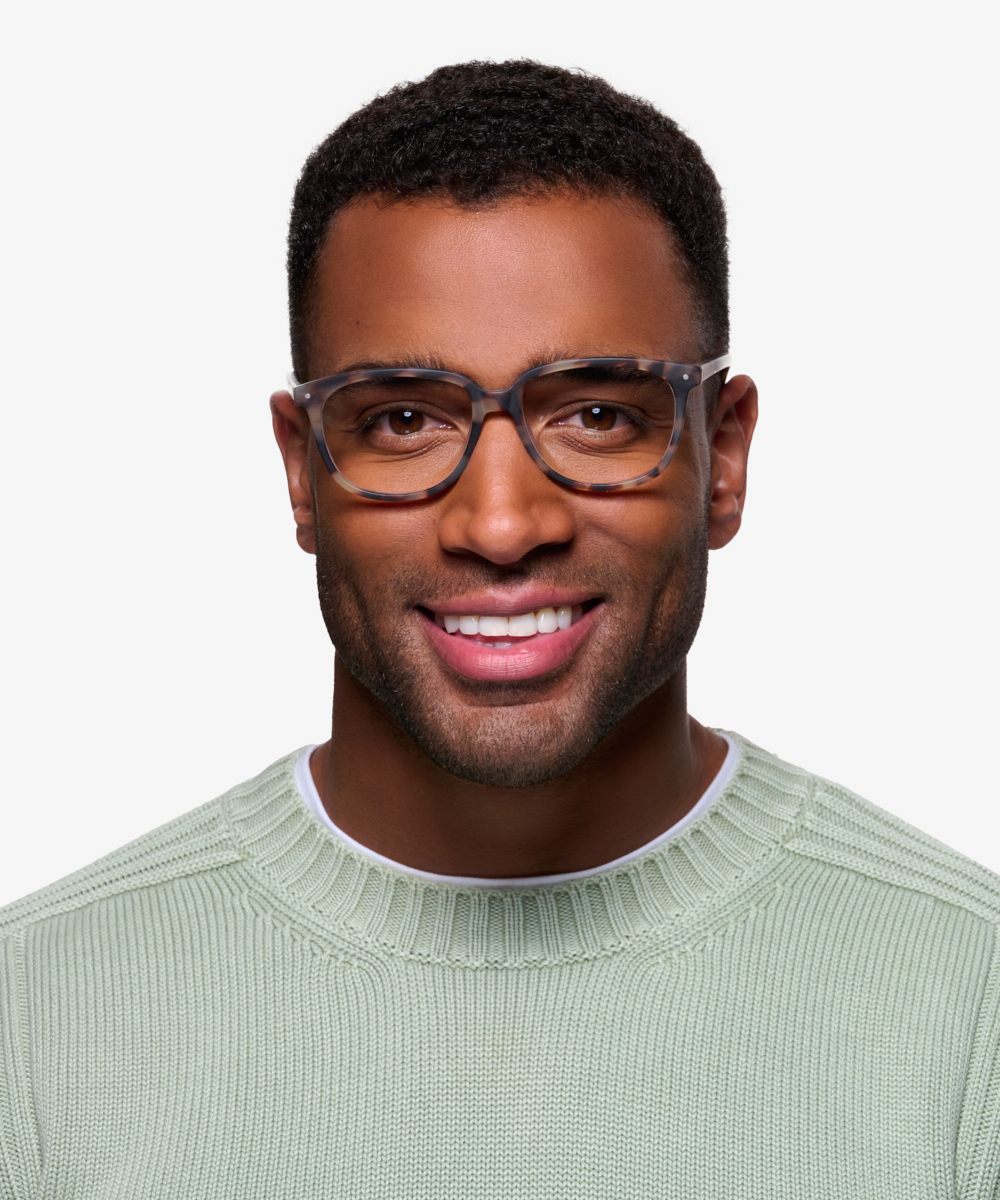 Escape Rectangle Matte Tortoise Full Rim Eyeglasses Eyebuydirect