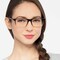 Mariner Rectangle Clear Brown Full Rim Eyeglasses | Eyebuydirect