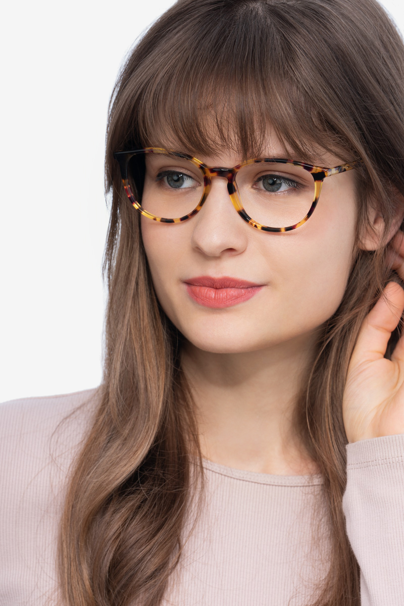 Messenger Oval Tortoise Glasses for Women | Eyebuydirect Canada