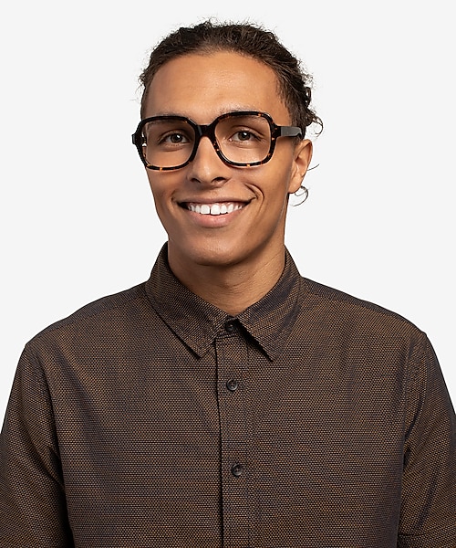 Renee Rectangle Tortoise Full Rim Eyeglasses Eyebuydirect Canada