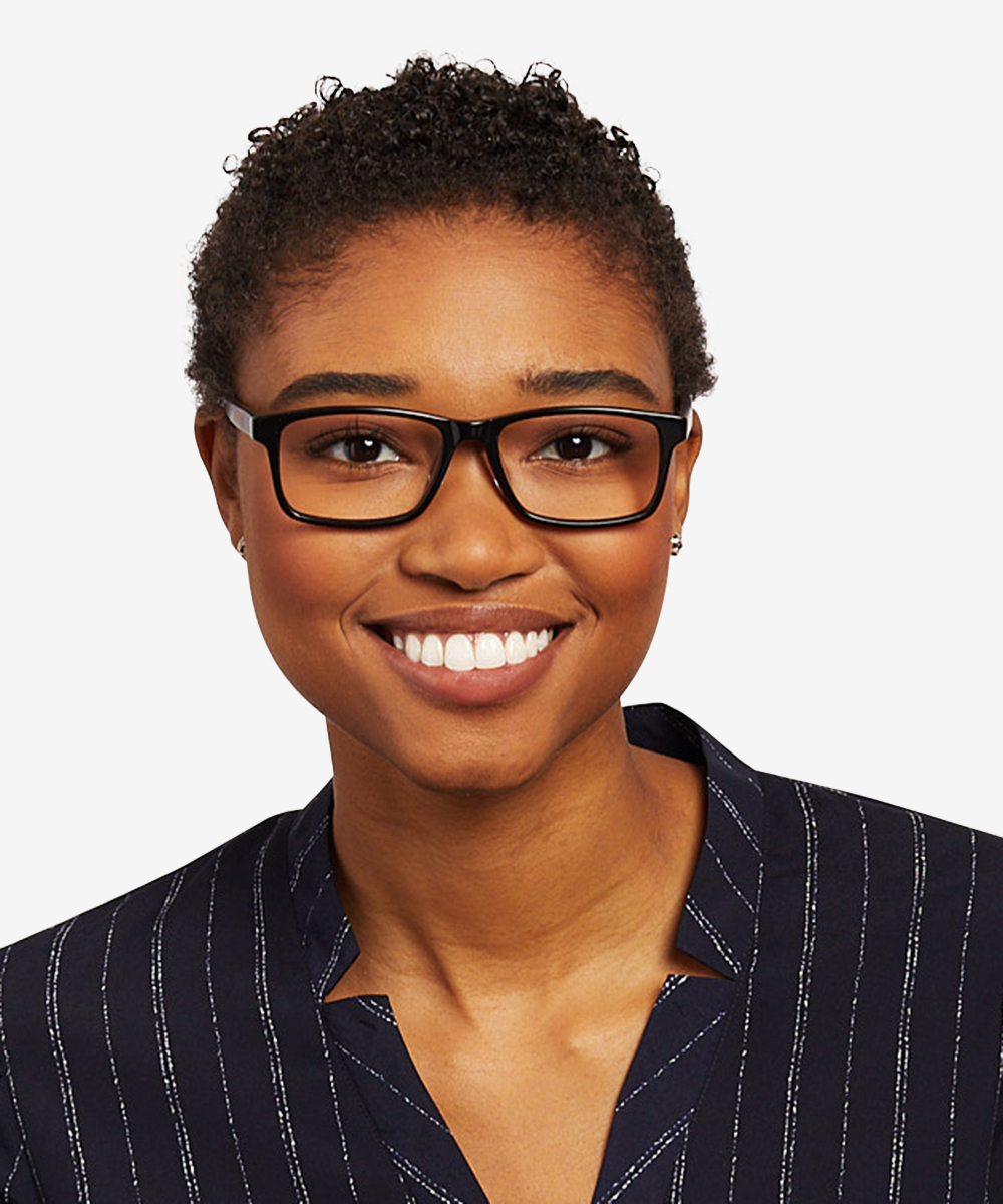 Osmotic Rectangle Black Tortoise Glasses for Women | Eyebuydirect Canada