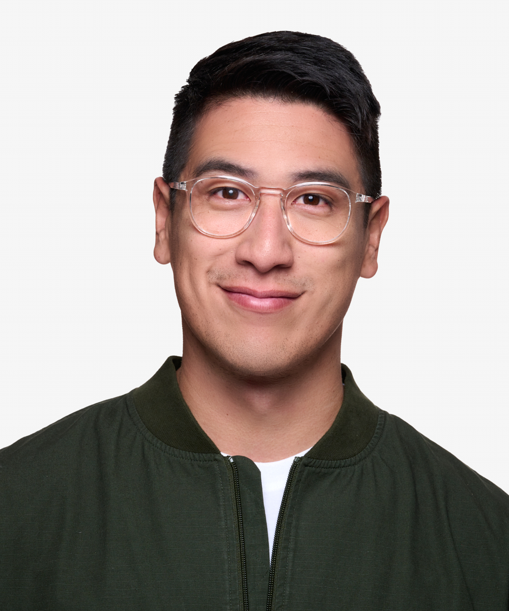 Neo Round Clear Full Rim Eyeglasses | Eyebuydirect