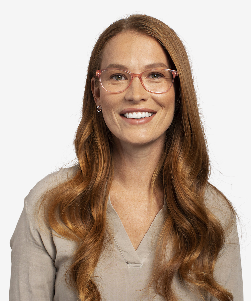Juniper Cat Eye Clear Nude Glasses for Women | Eyebuydirect Canada