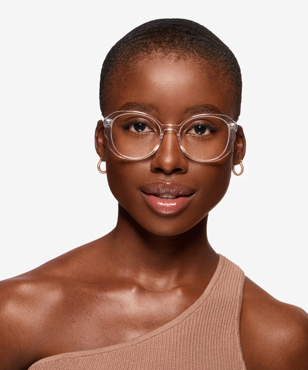 Papillon Round Clear Glasses for Women | Eyebuydirect