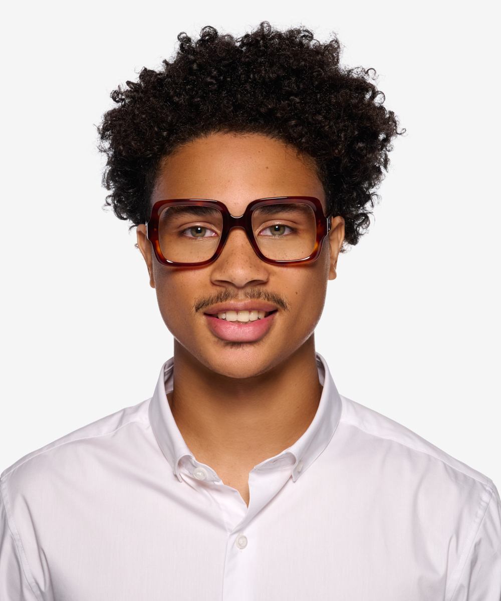 Koru Square Tortoise Full Rim Eyeglasses | Eyebuydirect