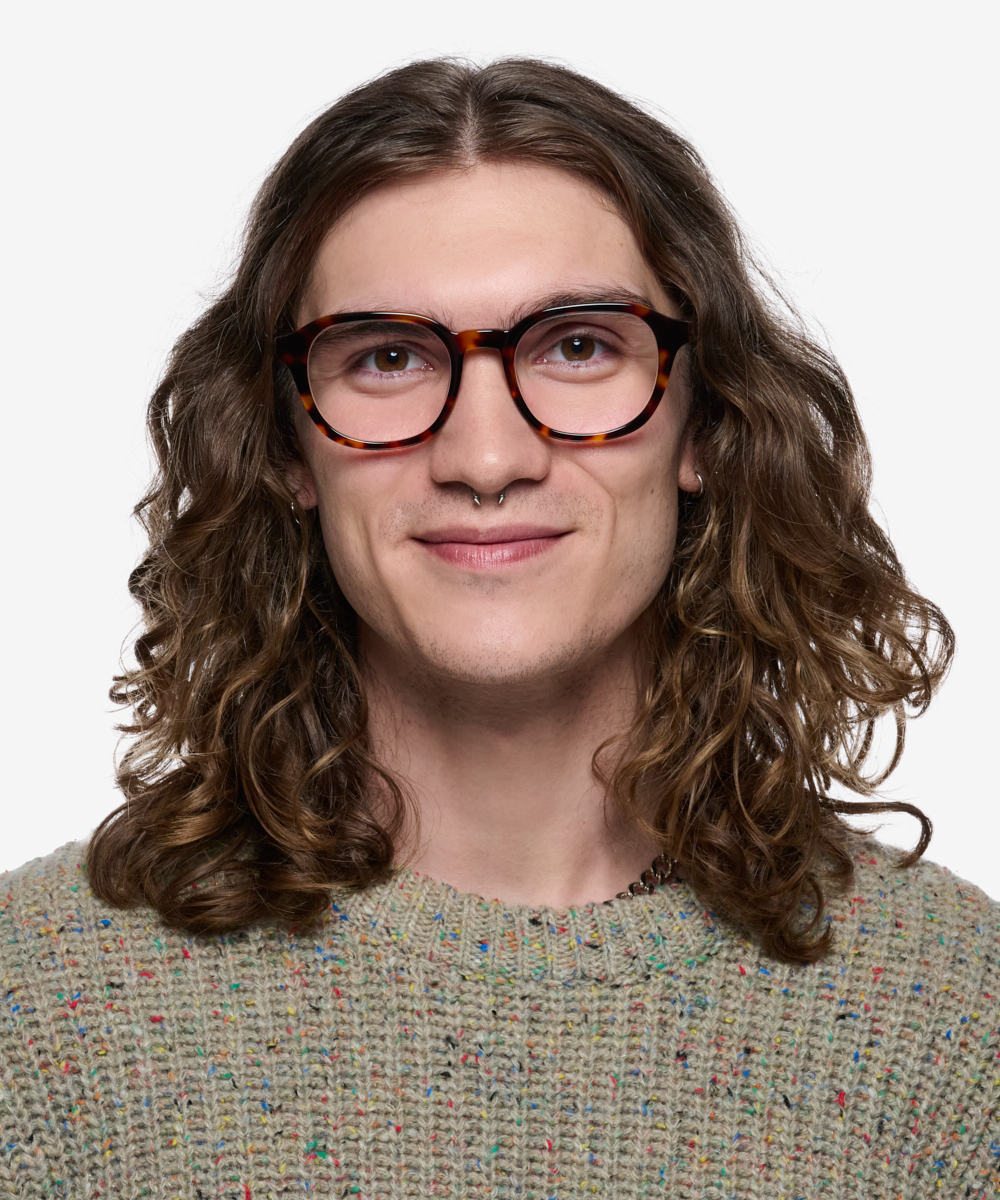 Justin Square Tortoise Glasses for Men | Eyebuydirect