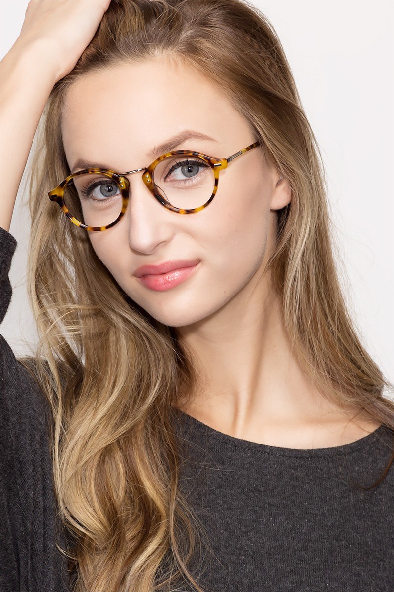 Shibuya Round Tortoise Full Rim Eyeglasses | Eyebuydirect Canada