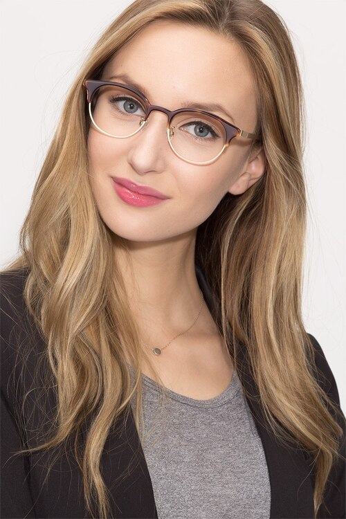 Lea Oval Tortoise Glasses for Women | Eyebuydirect