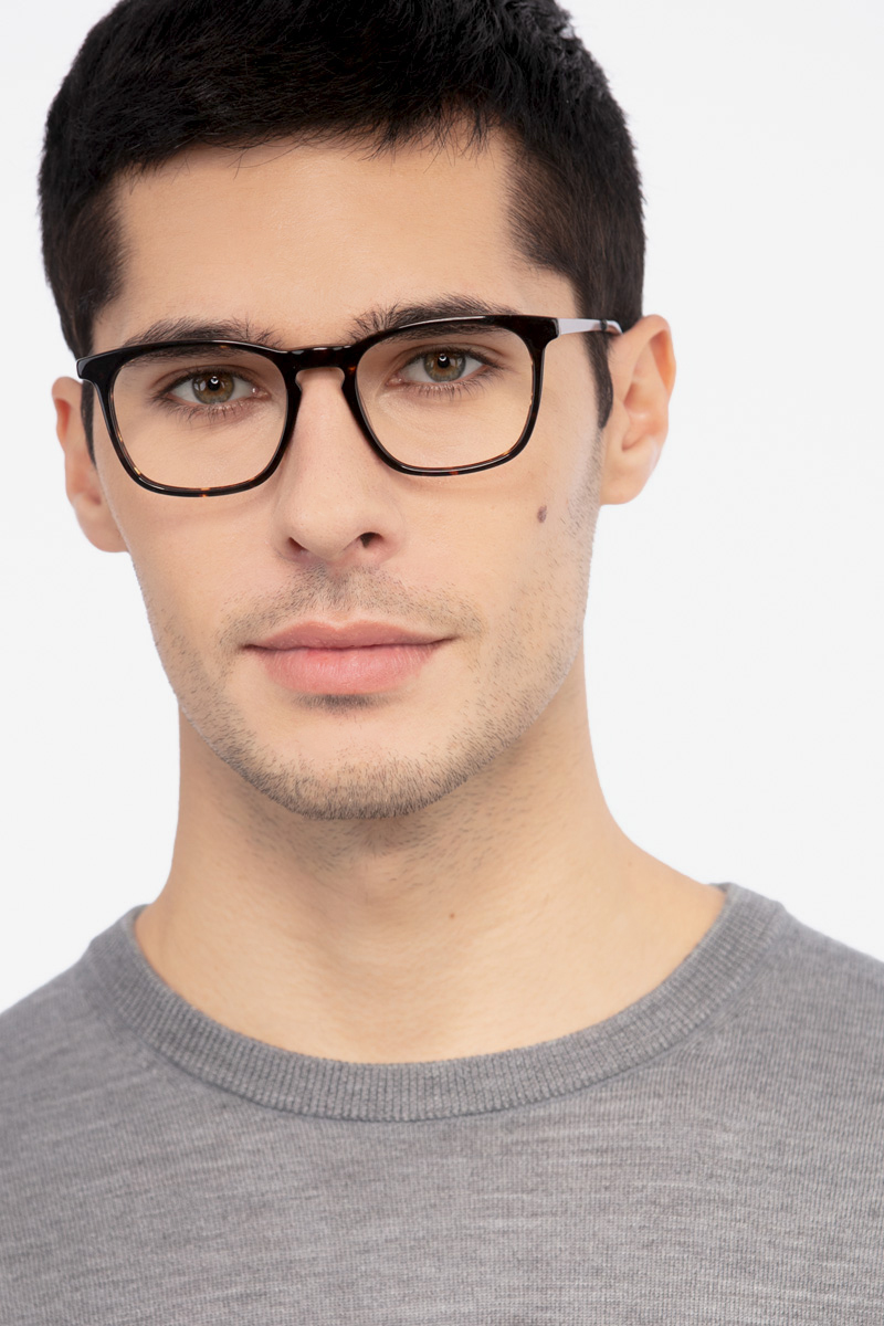 Tuesday Rectangle Tortoise Glasses For Men Eyebuydirect