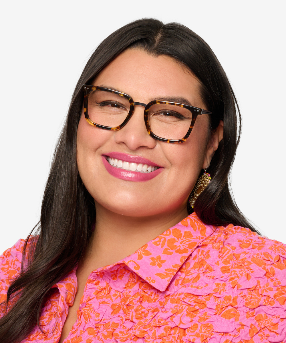 Poise Square Tortoise Full Rim Eyeglasses | Eyebuydirect