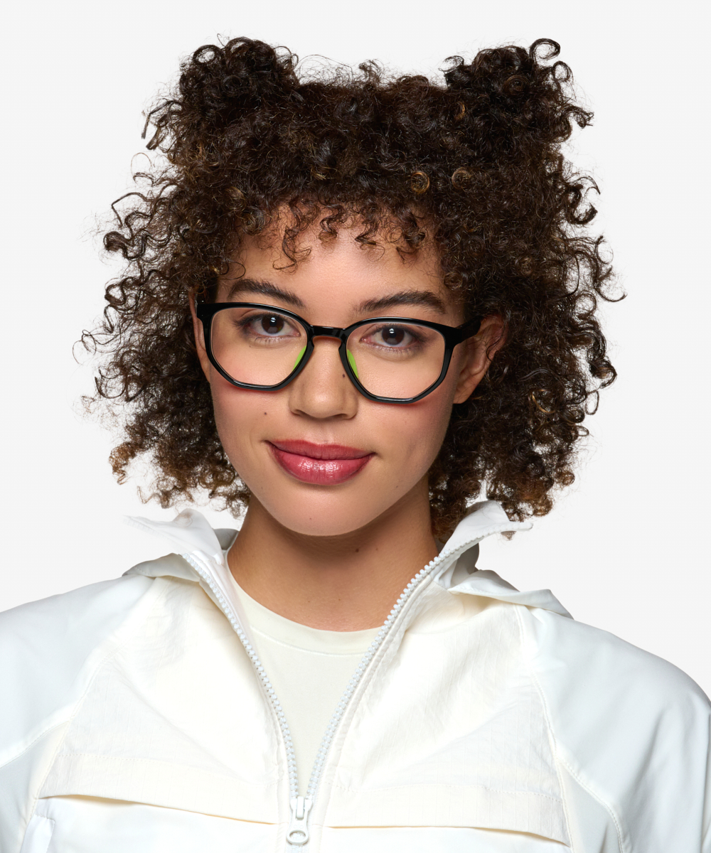 Atom Cat Eye Black Full Rim Eyeglasses | Eyebuydirect