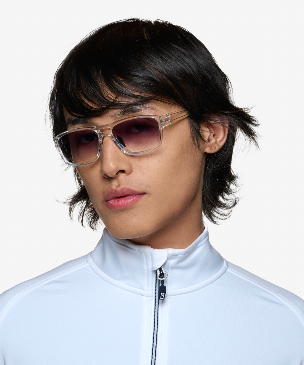 Joule - Aviator Clear Frame Prescription Sunglasses | Eyebuydirect Canada