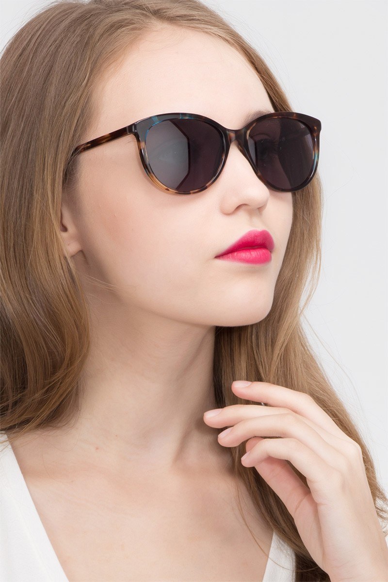 Calypso Cat Eye Tortoise Frame Sunglasses For Women Eyebuydirect