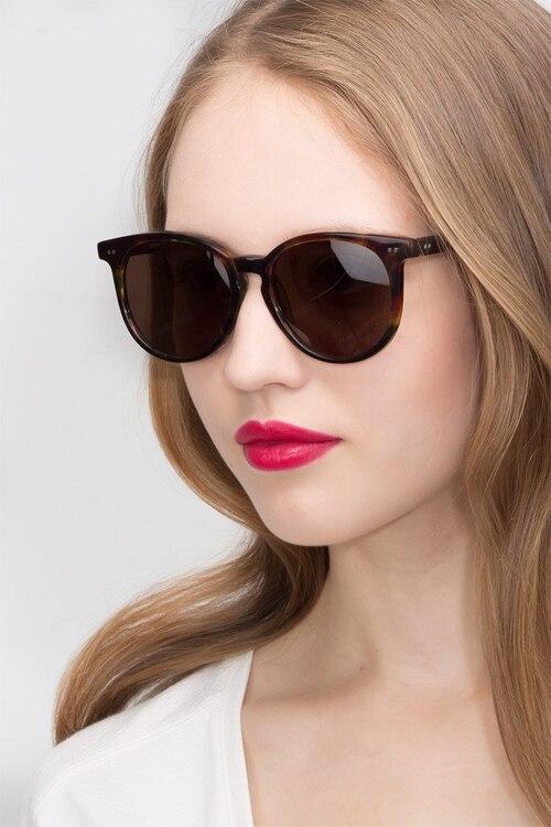 Meraki - Round Floral Frame Sunglasses For Women | Eyebuydirect