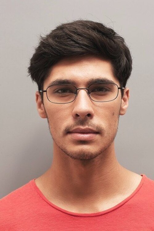 Caden Rectangle Black Full Rim Eyeglasses | Eyebuydirect