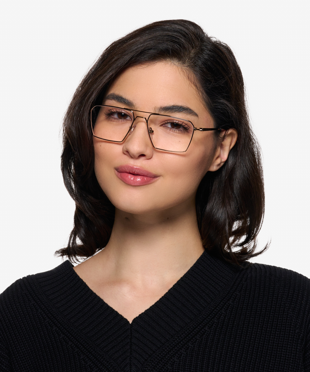 Boreas Aviator Shiny Copper Glasses for Men | Eyebuydirect Canada