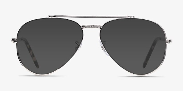 Ray Ban Rb3625v New Aviator Aviator Silver Frame Eyeglasses