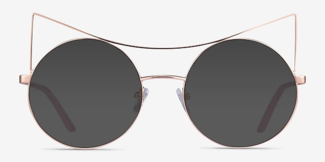 Singapura Cat Eye Rose Gold Glasses For Women Eyebuydirect Canada