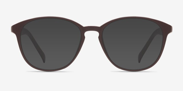 Watermelon Round Matte Burgundy Glasses for Women | Eyebuydirect