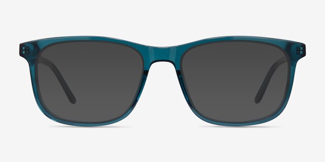 Ballast Rectangle Green Glasses for Men | Eyebuydirect