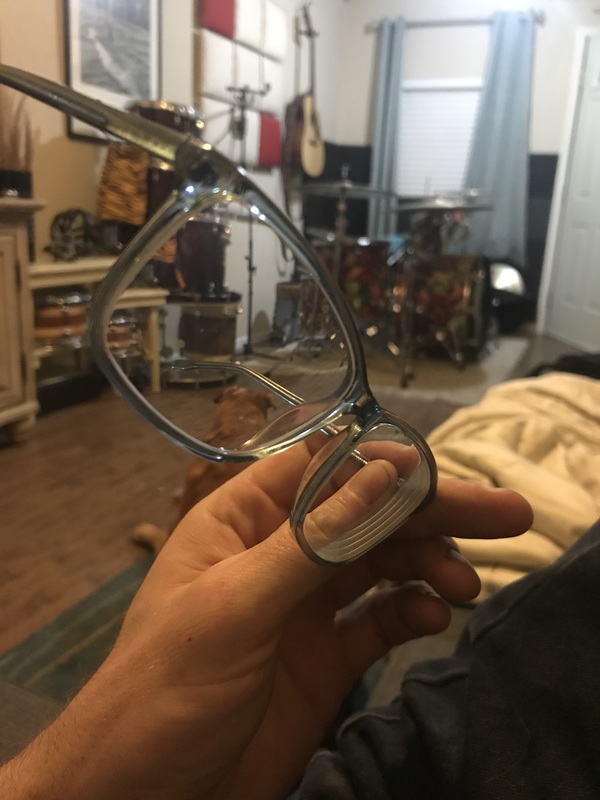 Constellation Rectangle Clear Blue Full Rim Eyeglasses | Eyebuydirect Canada