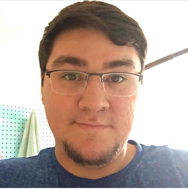 Algorithm Rectangle Gunmetal Semi Rimless Eyeglasses | Eyebuydirect