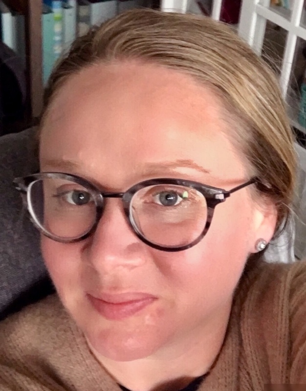 Ginger Round Gray Striped Glasses for Women | Eyebuydirect