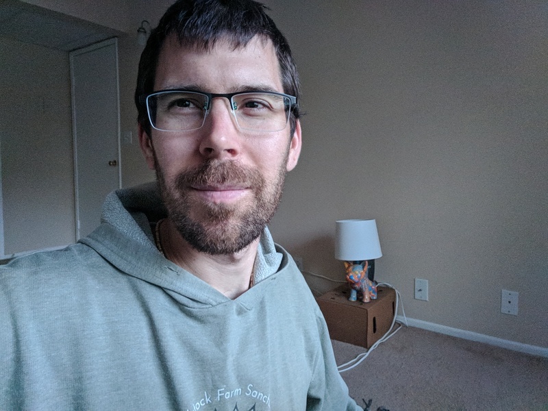 Algorithm Rectangle Black Semi Rimless Eyeglasses | Eyebuydirect Canada