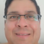 Algorithm Rectangle Black Semi Rimless Eyeglasses | Eyebuydirect