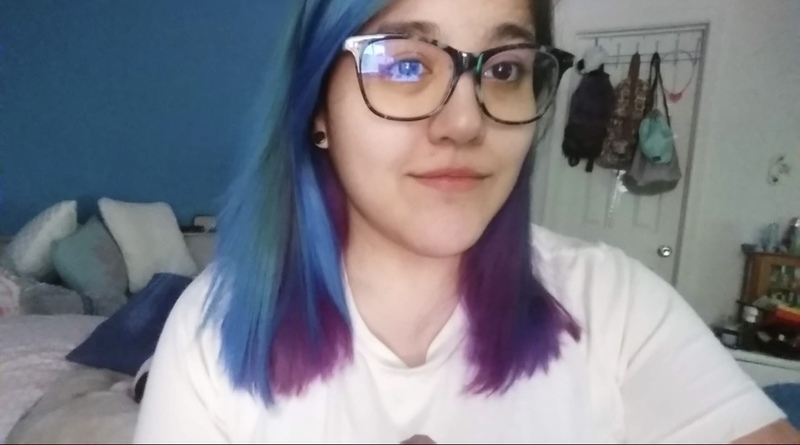 Almost Famous Cat Eye Nebular Blue Glasses for Women | Eyebuydirect Canada