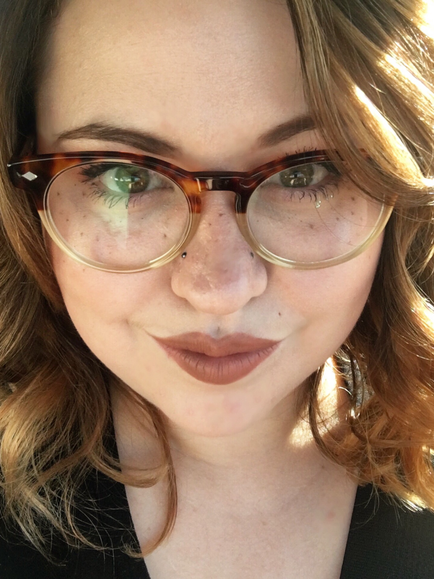 Concept Round Macchiato Tortoise Full Rim Eyeglasses | Eyebuydirect