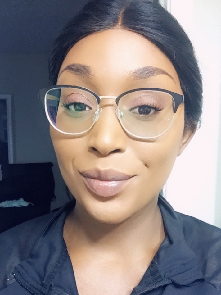 The Moon Square Black Golden Full Rim Eyeglasses | Eyebuydirect