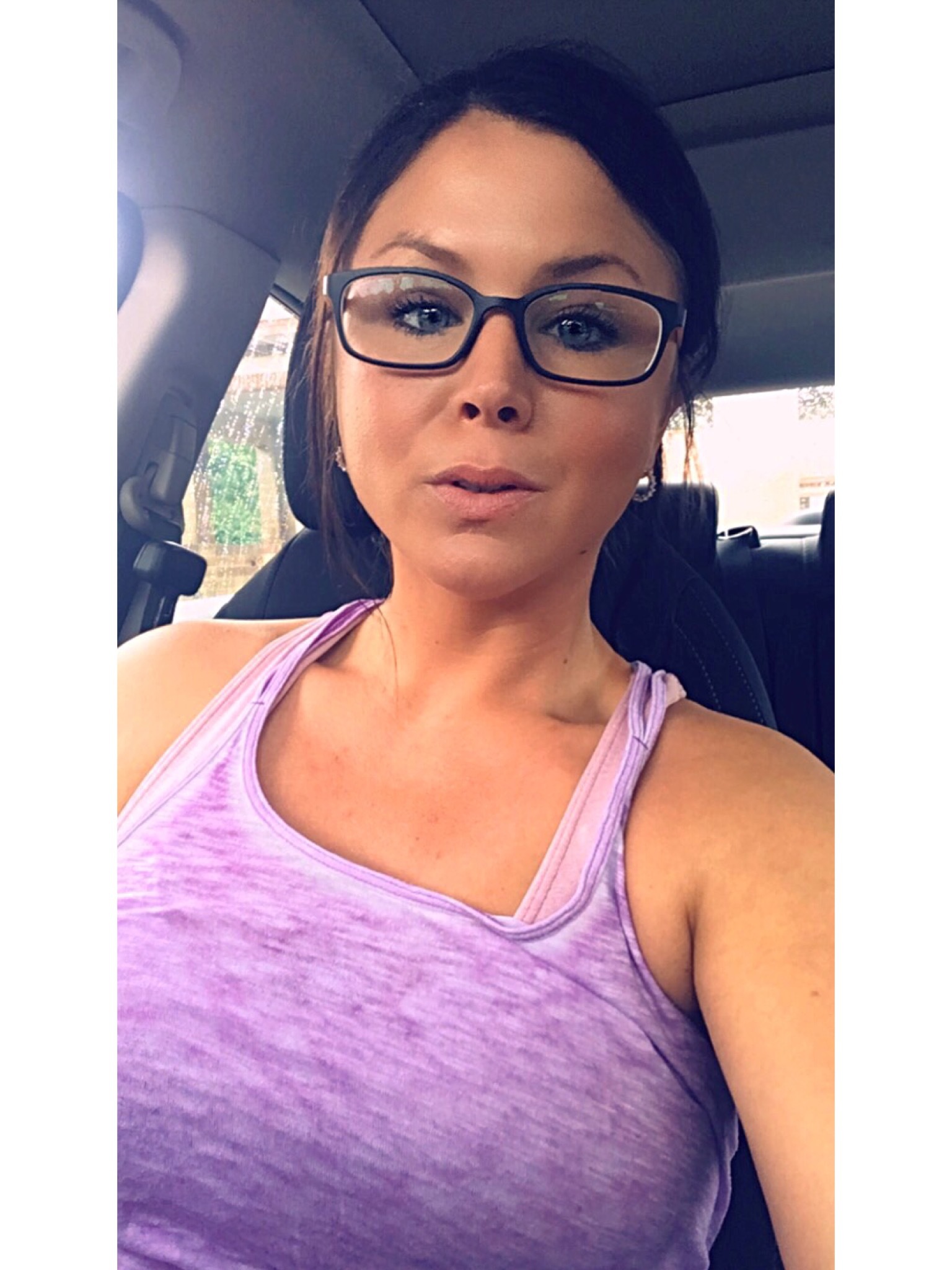 Clover Rectangle Black & Apricot Full Rim Eyeglasses | Eyebuydirect