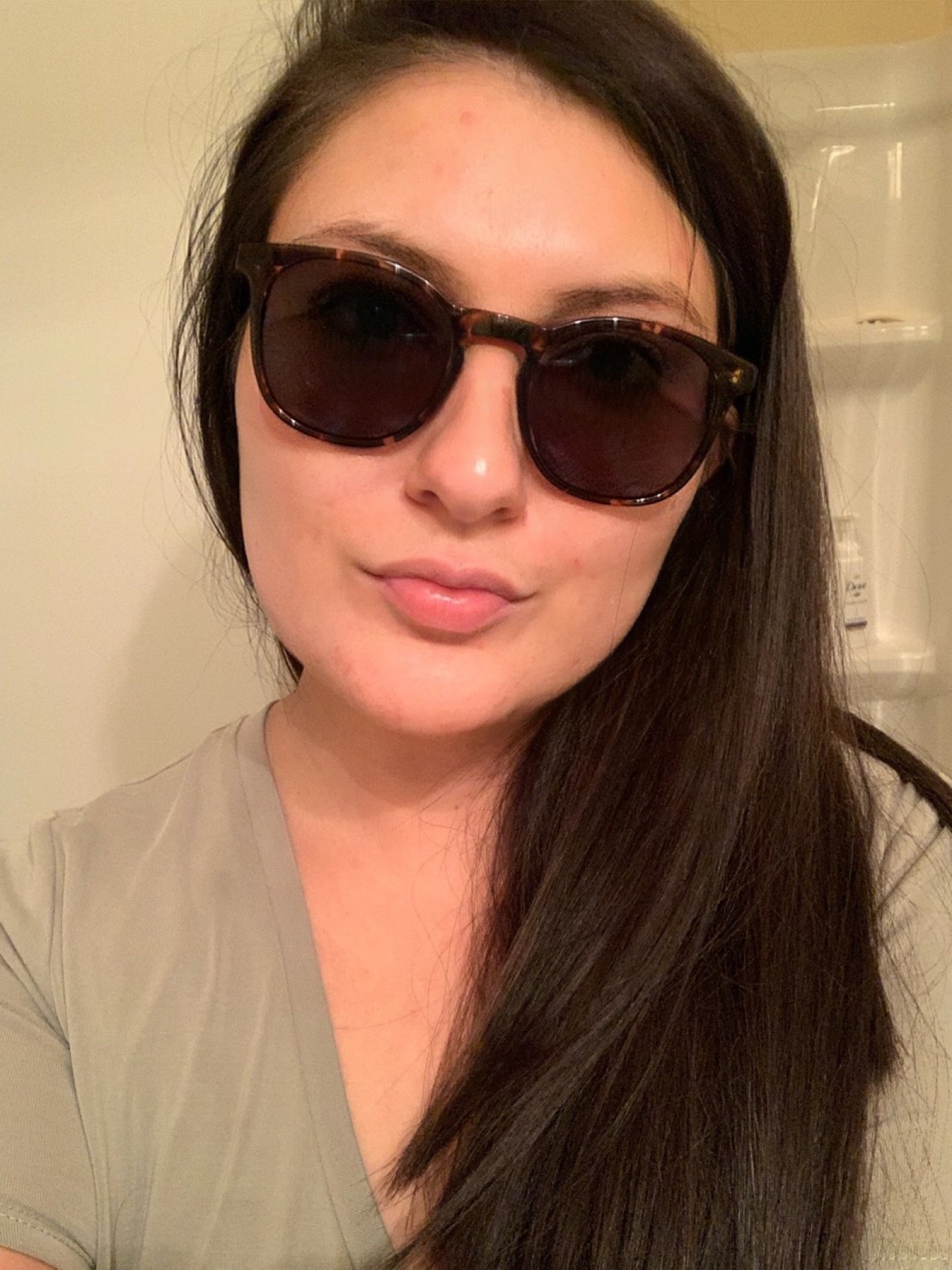 Safari - Round Clear Blue Frame Prescription Sunglasses | Eyebuydirect ...