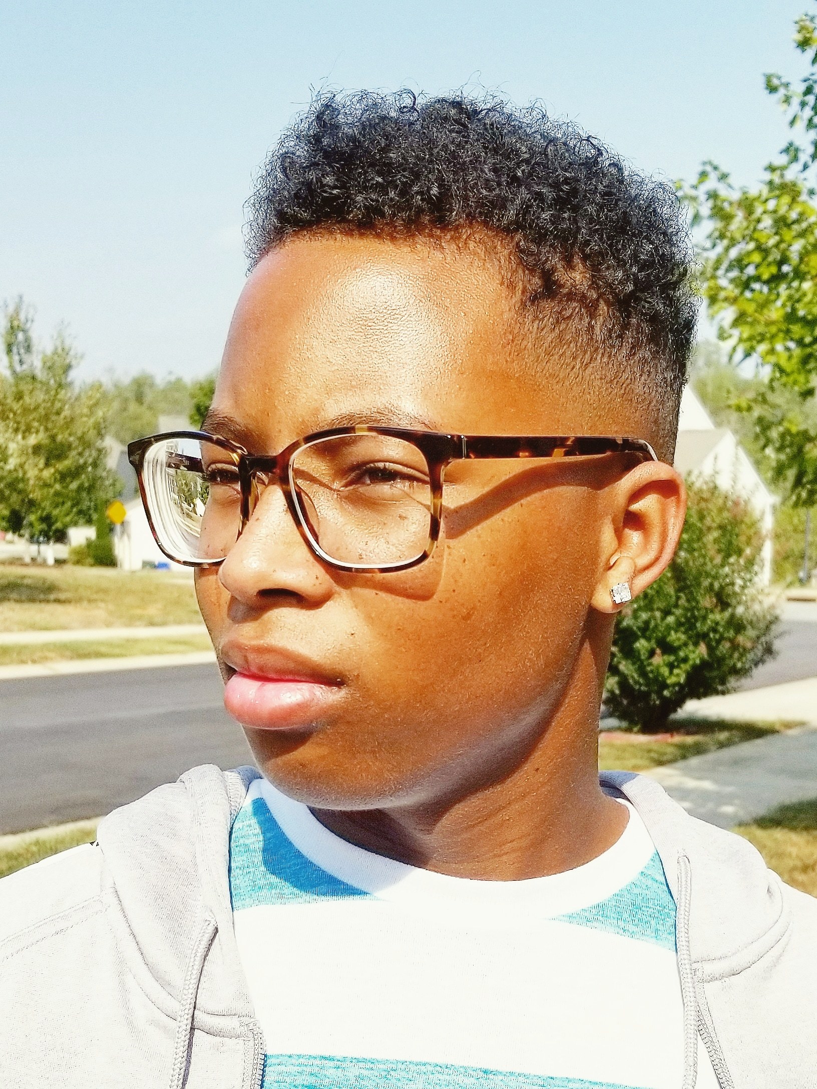 Charlie Rectangle Tortoise Full Rim Eyeglasses | Eyebuydirect