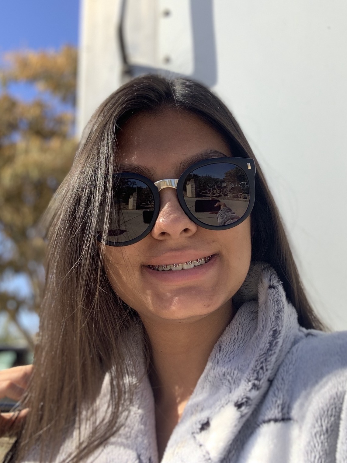 Vedette - Round Matte Olive Frame Sunglasses For Women | Eyebuydirect