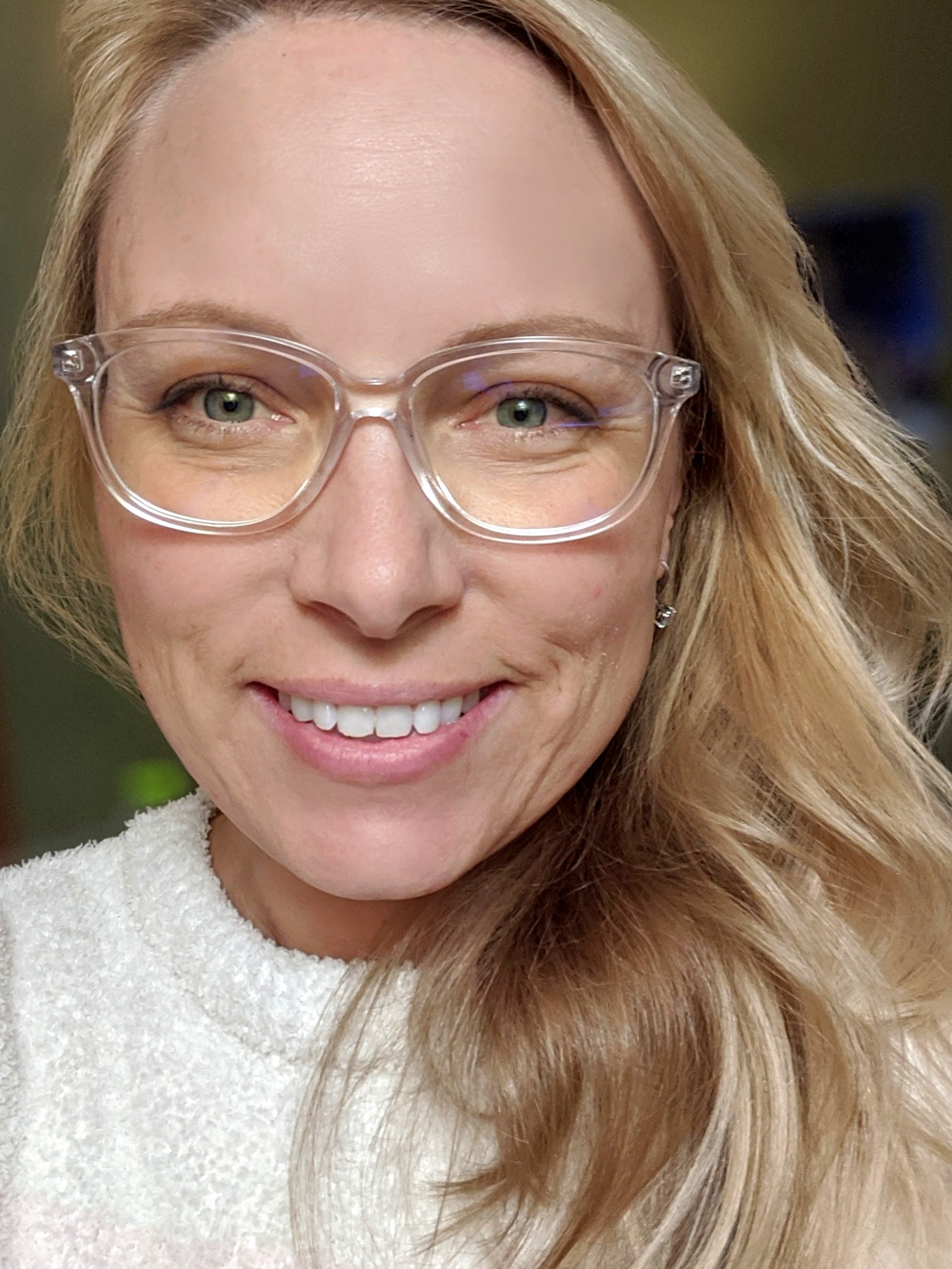 Escape Rectangle Clear Full Rim Eyeglasses | Eyebuydirect