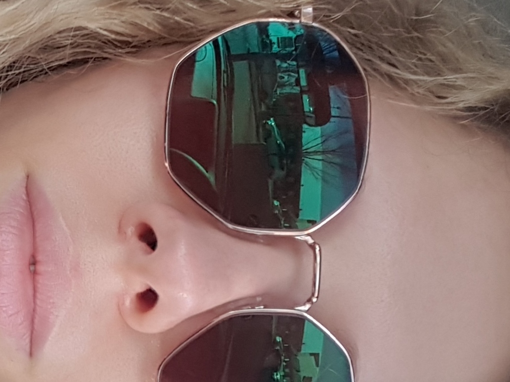 Sun Octave - Octagonal Rose-Gold Sunglass Frames | Eyebuydirect