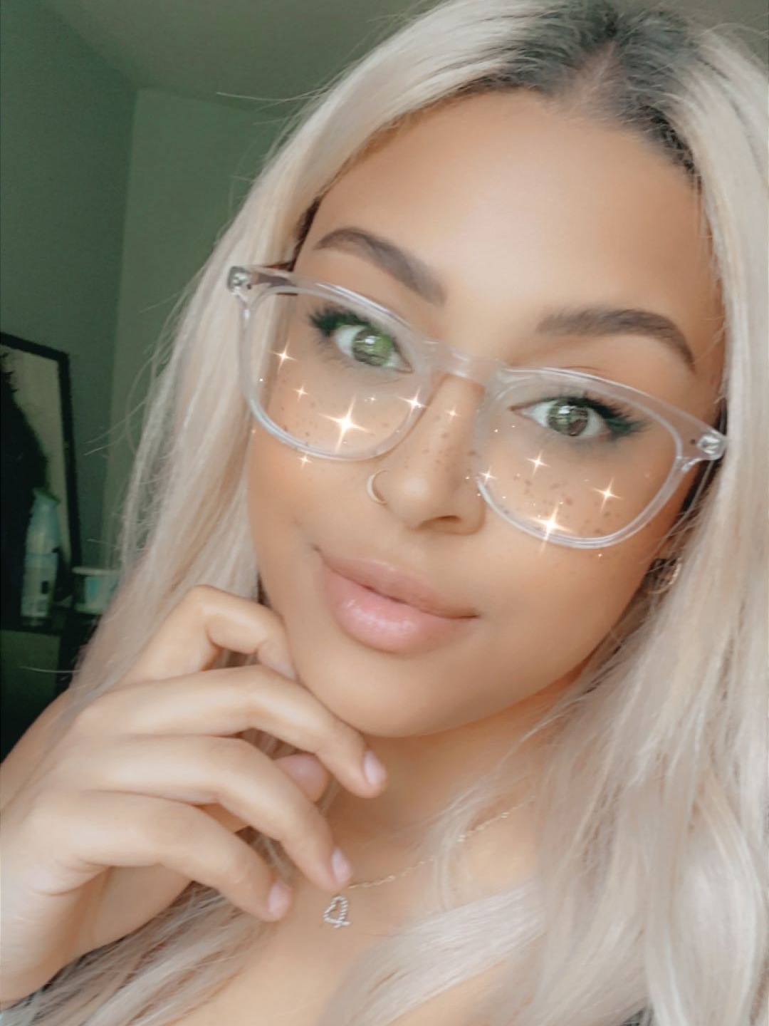 Illusion Rectangle Translucent Full Rim Eyeglasses | Eyebuydirect