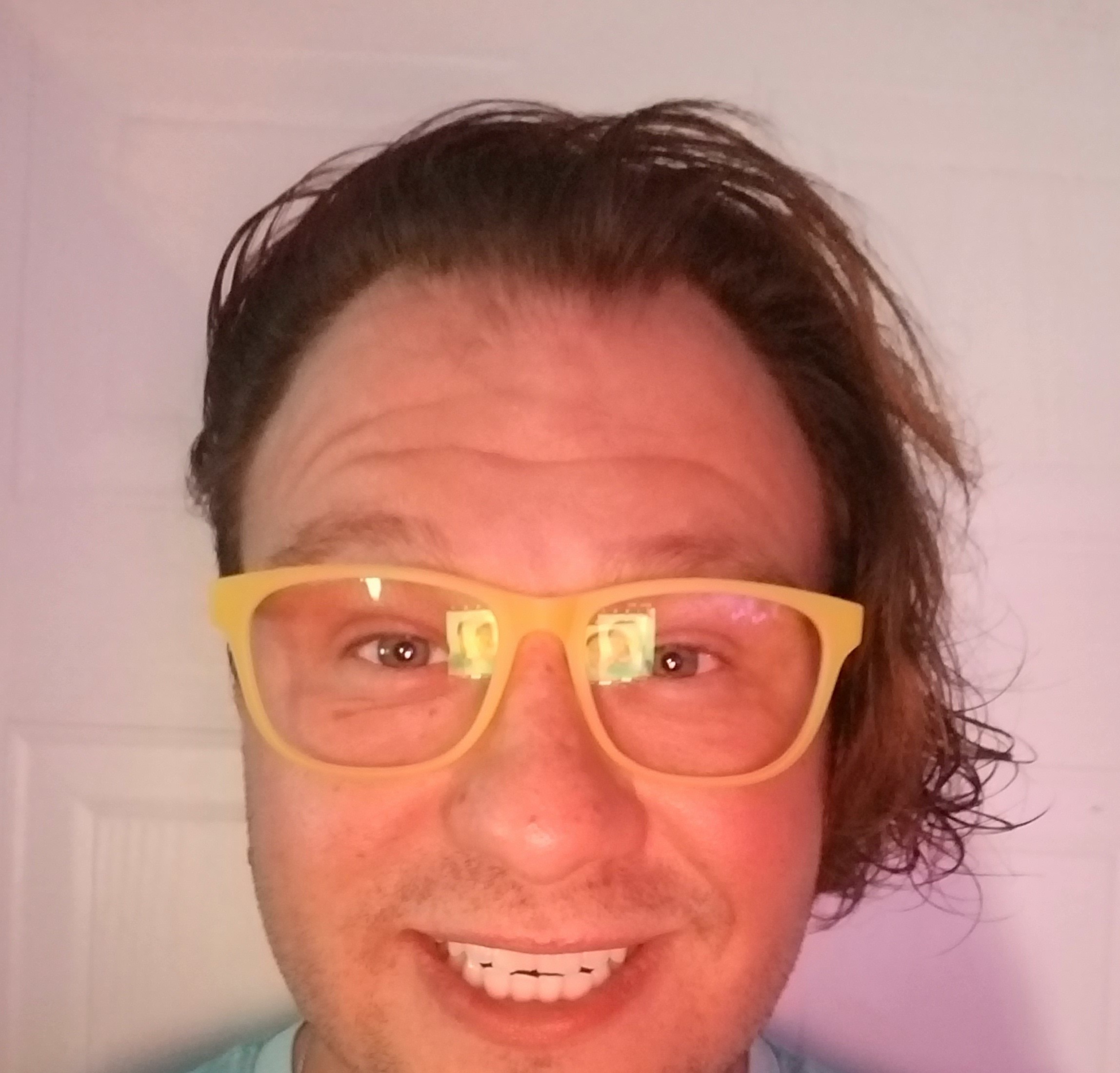 Milo Rectangle Yellow Full Rim Eyeglasses | Eyebuydirect Canada